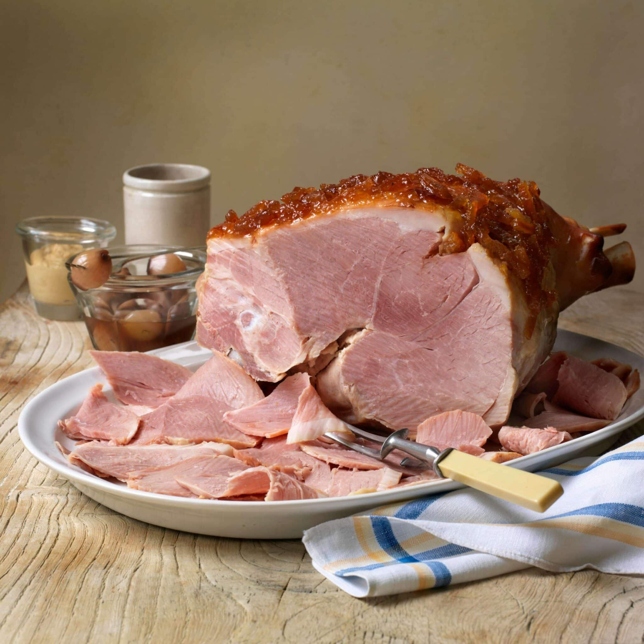 Marmalade Glazed Alderton Ham – Forman & Field