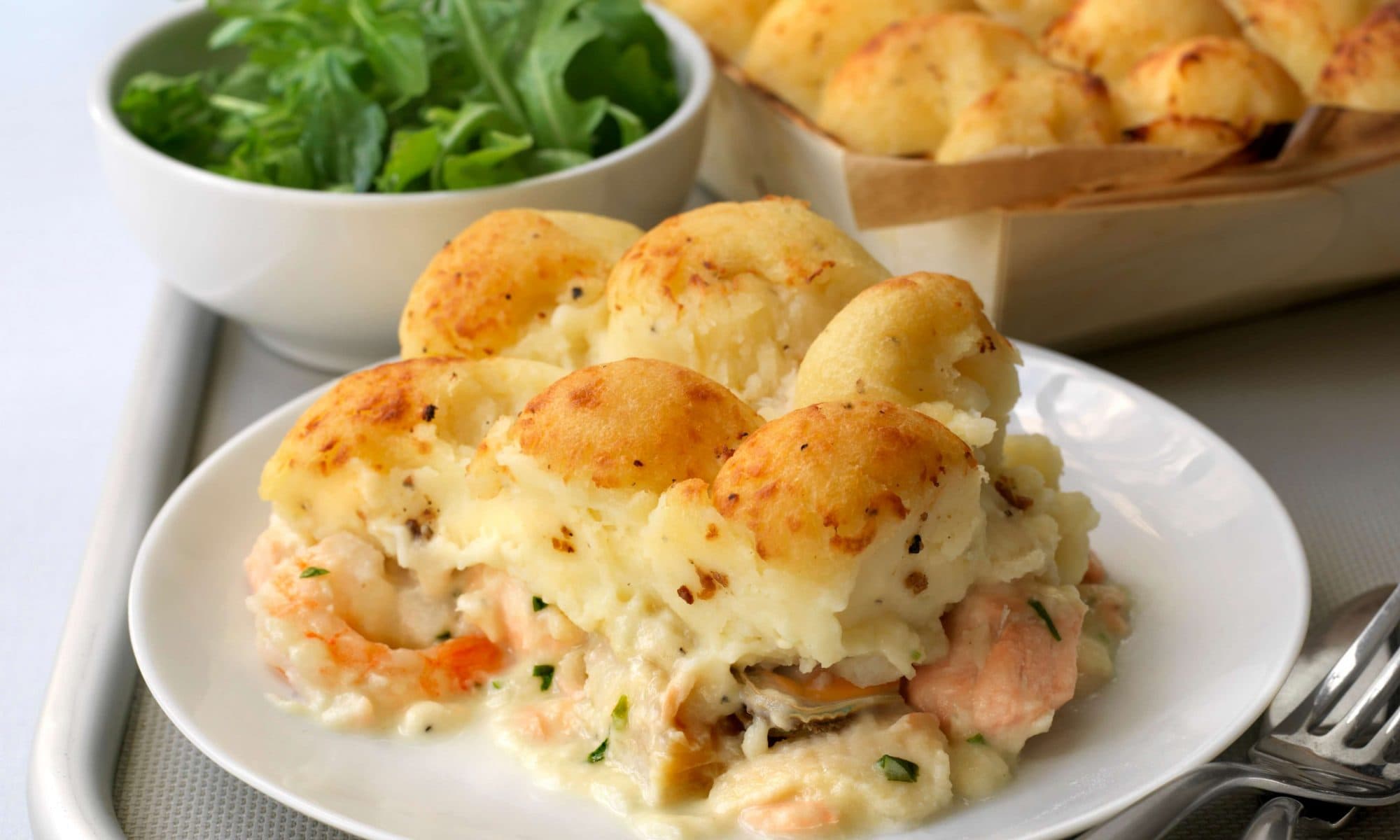Lobster Mash Topped Fish Pie – Forman & Field