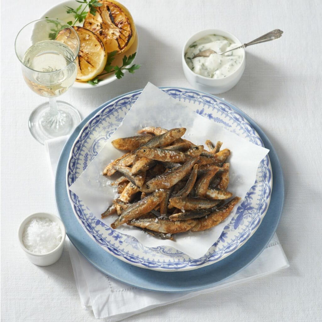 Forman's Fried Whitebait with Parsley & Lemon Mayonnaise